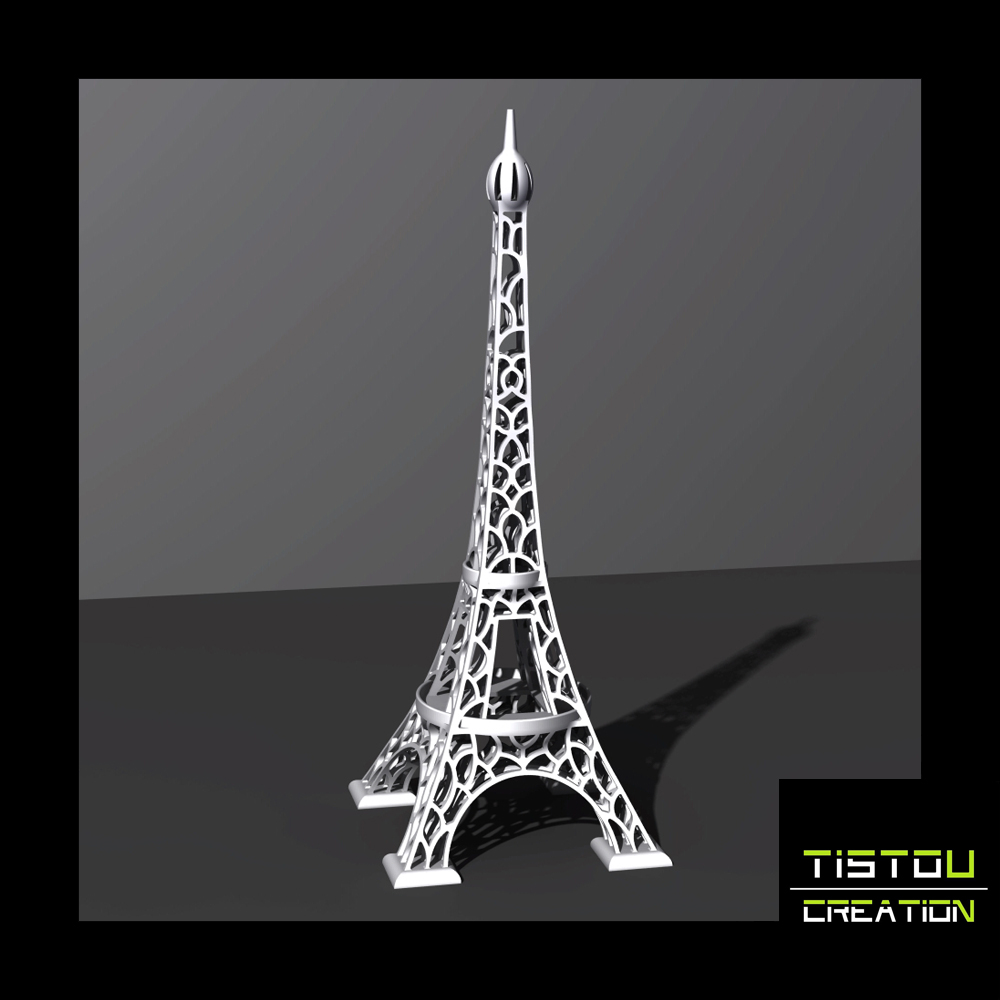 STL file Eiffel Tower 2021 🏛️・3D printer design to download・Cults