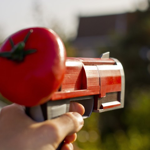 Download free 3D printer designs Tomato Pistol (Rick and Morty) ・ Cults
