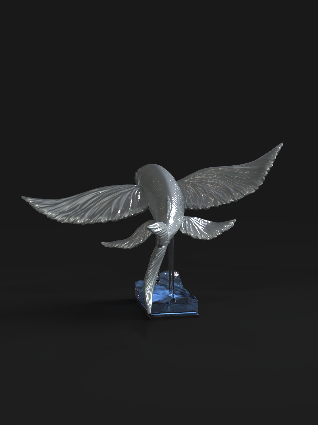 STL file Flying fish 🐠・Model to download and 3D print・Cults