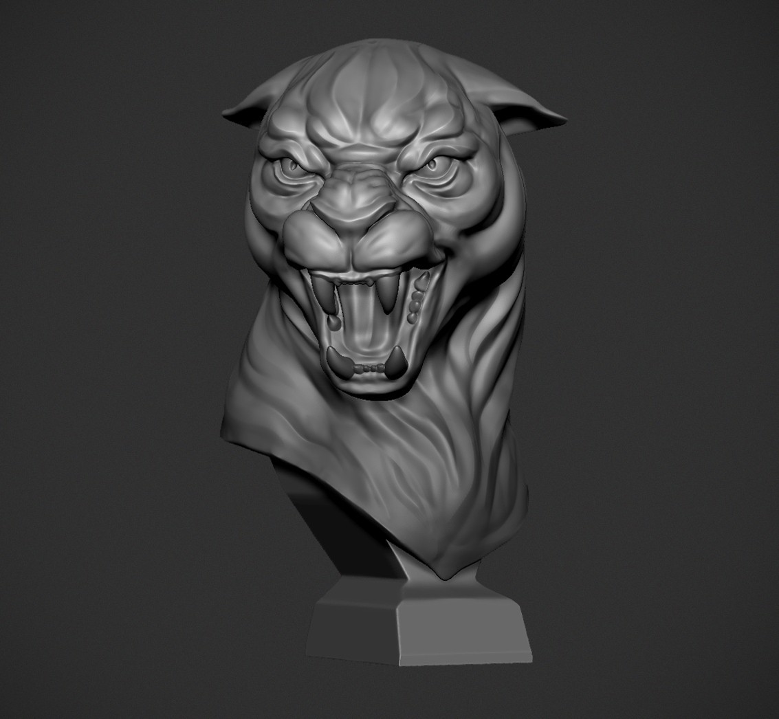 STL file Panther・3D print design to download・Cults