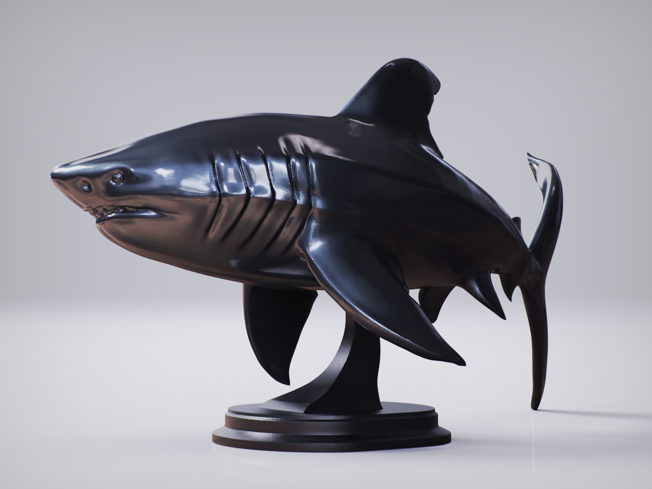 STL file Shark・3D printable model to download・Cults