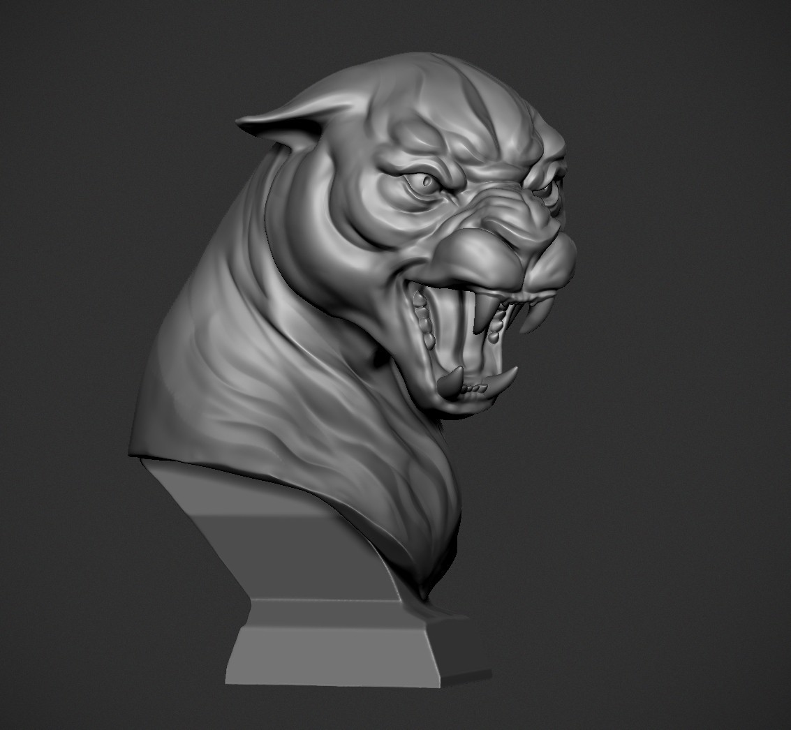 STL file Panther・3D print design to download・Cults