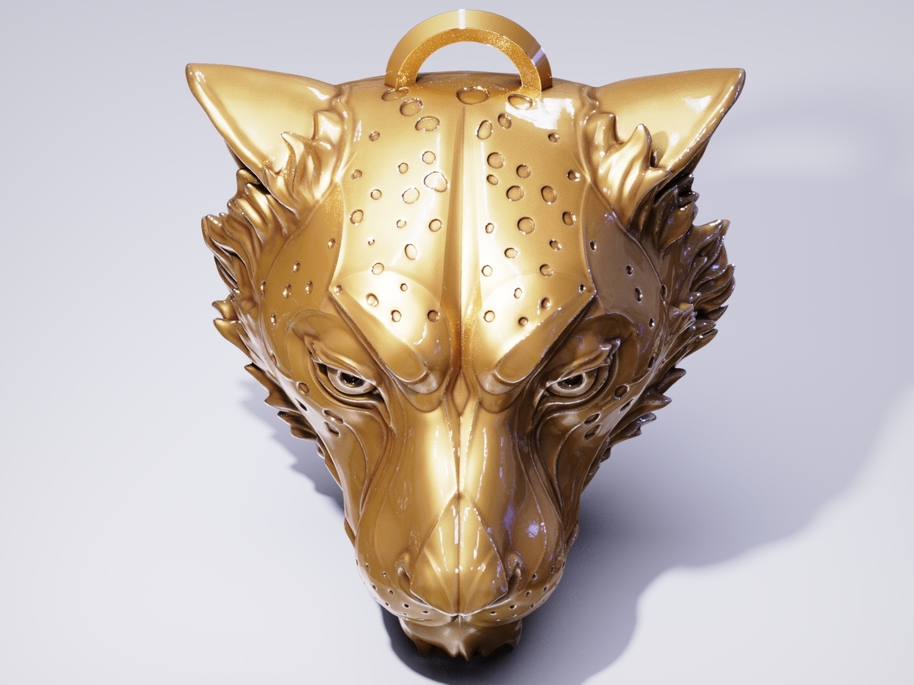 STL file Leopard Head・3D printing model to download・Cults