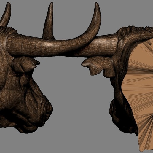 Download 3D printer model Toros Head 01 ・ Cults