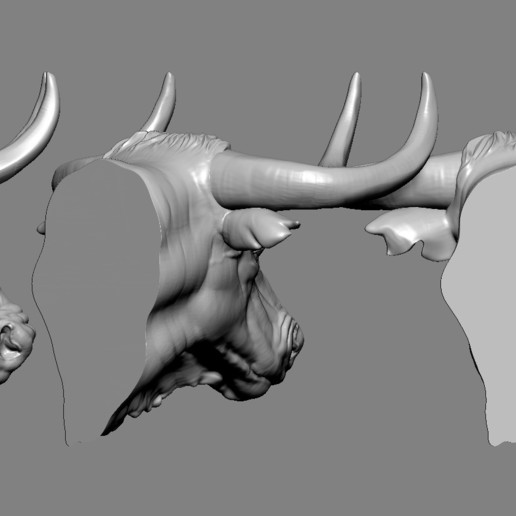 Download 3D printer model Toros Head 01 ・ Cults