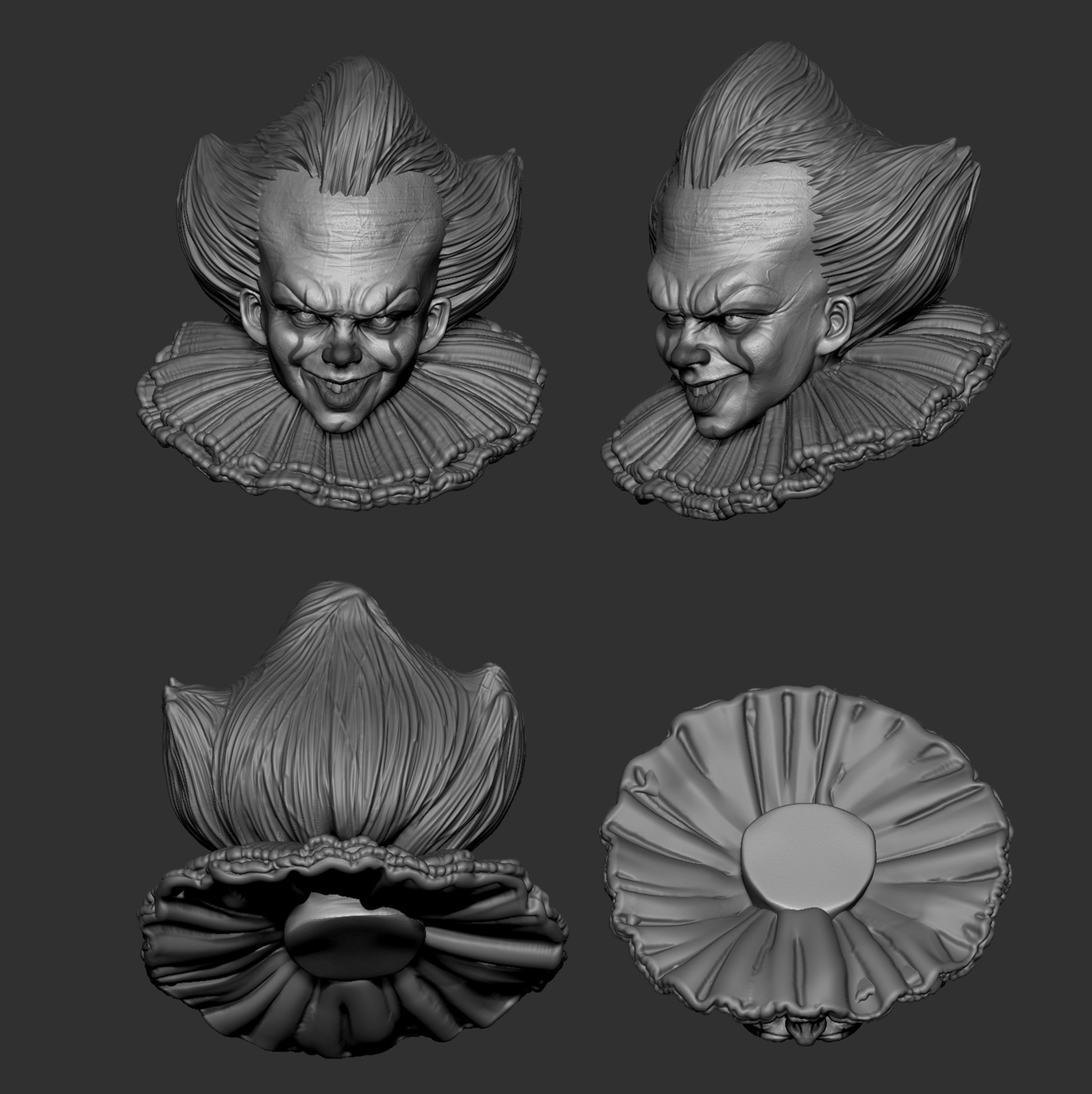 STL file PennyWise・3D printable model to download・Cults
