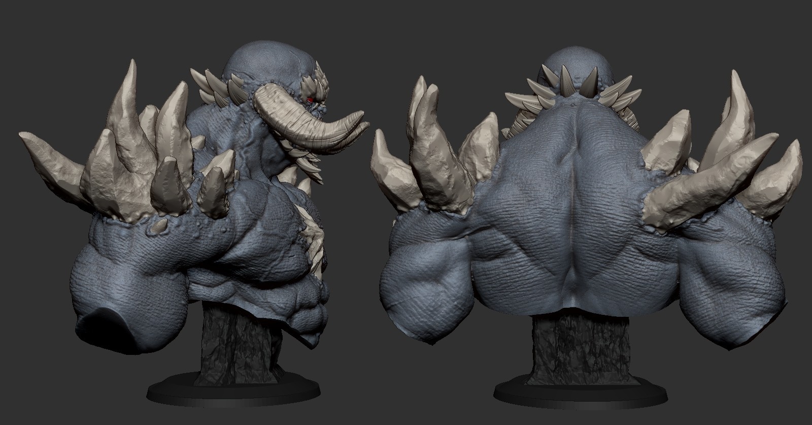 Download OBJ file Doomsday • 3D printing template ・ Cults