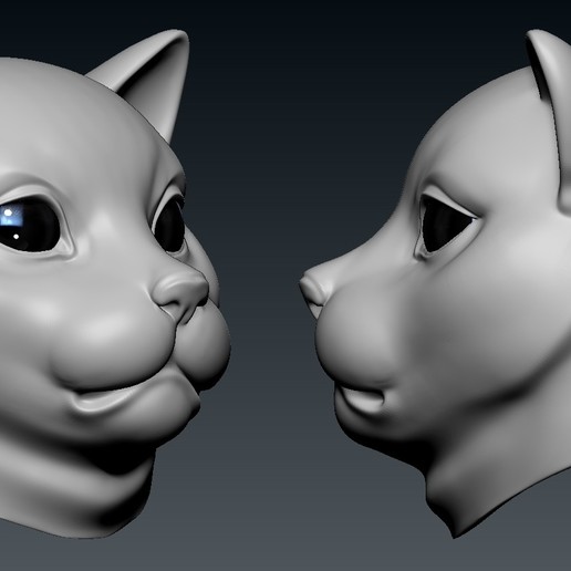Download OBJ file Cat Fat • 3D print object ・ Cults