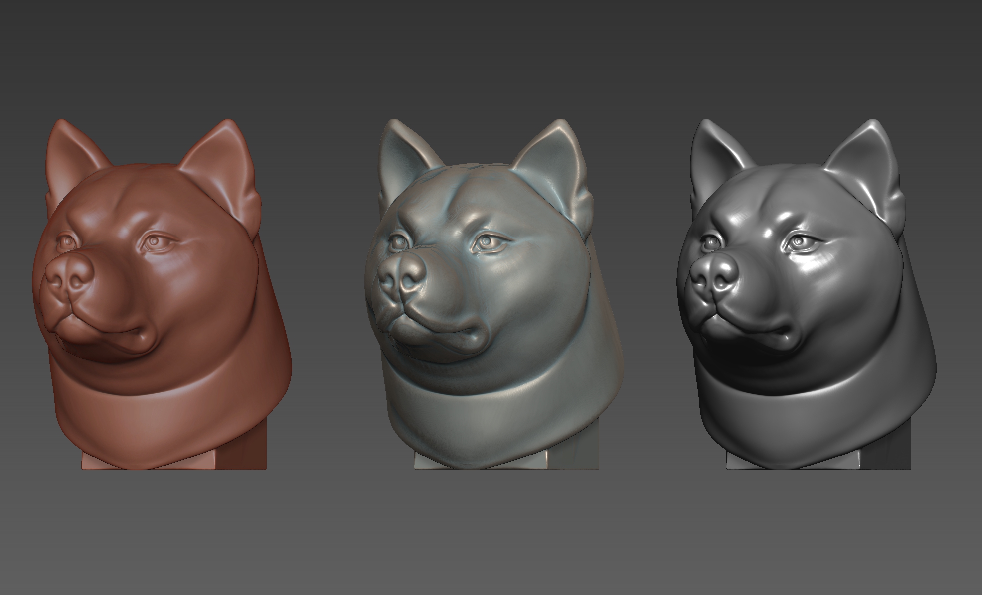 STL file Shiba Inu・3D printable design to download・Cults