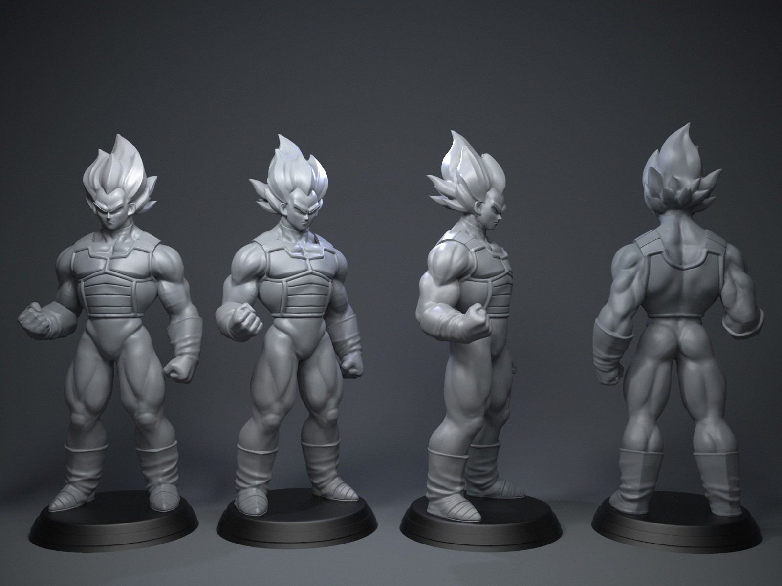 STL file Vegeta・3D printing template to download・Cults