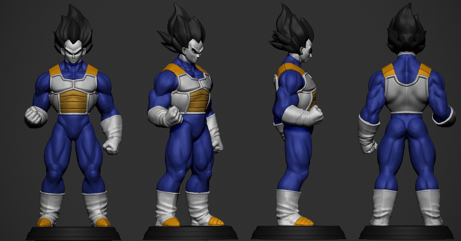 STL file Vegeta・3D printing template to download・Cults