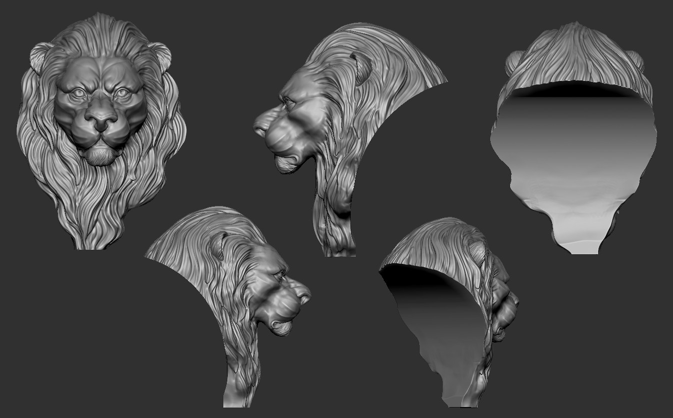 Free STL file Lion 🦁・3D print design to download・Cults