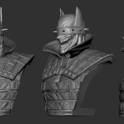 Download 3D printing designs Batman who laughs ・ Cults