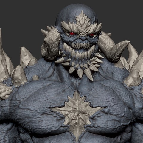 Download OBJ file Doomsday • 3D printing template ・ Cults