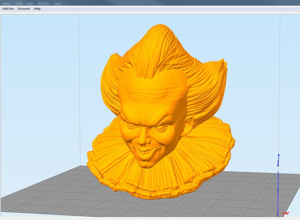 STL file PennyWise・3D printable model to download・Cults