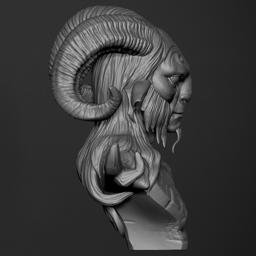 STL file Fauno (Pan's Labyrinth)・Model to download and 3D print・Cults