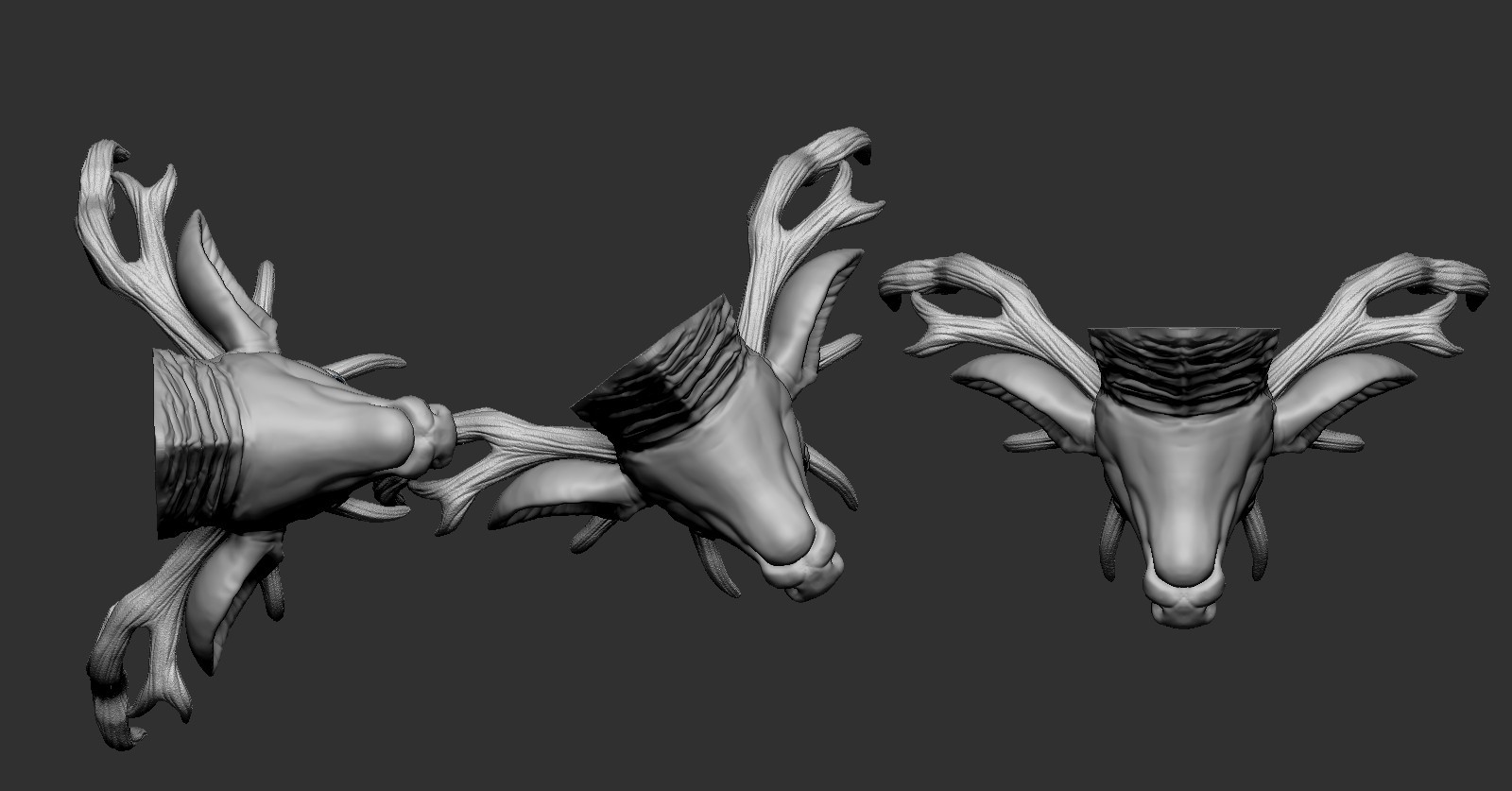 STL file Deer head・3D printing design to download・Cults