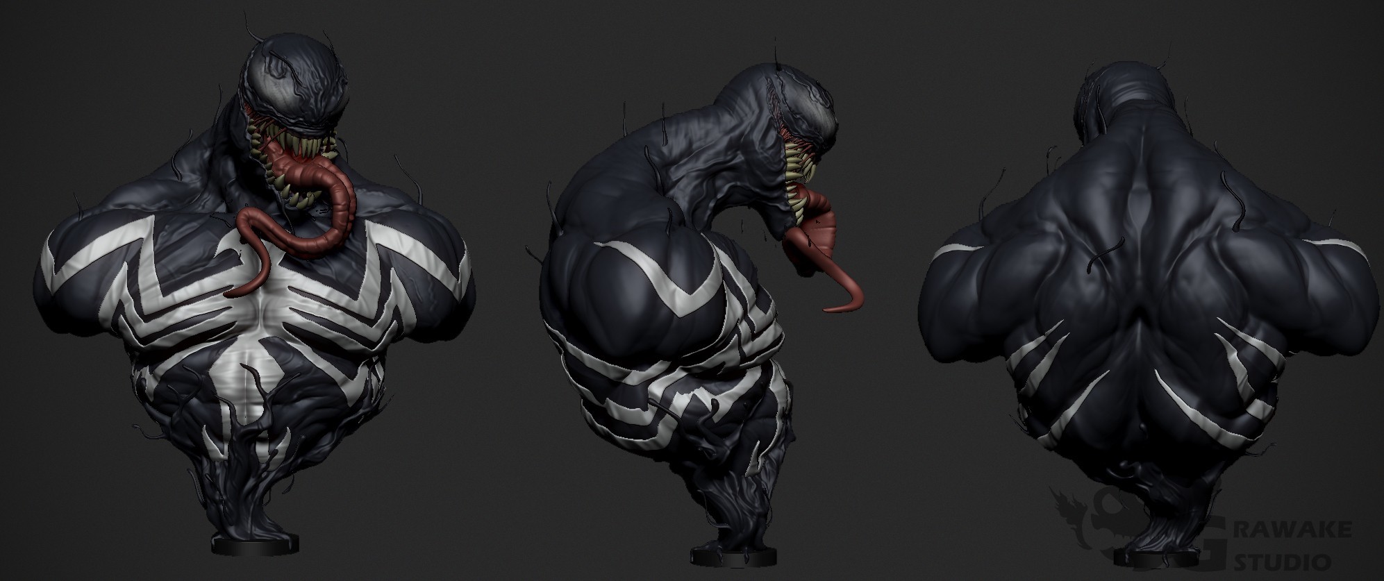 STL file Venom 👹・3D printer design to download・Cults