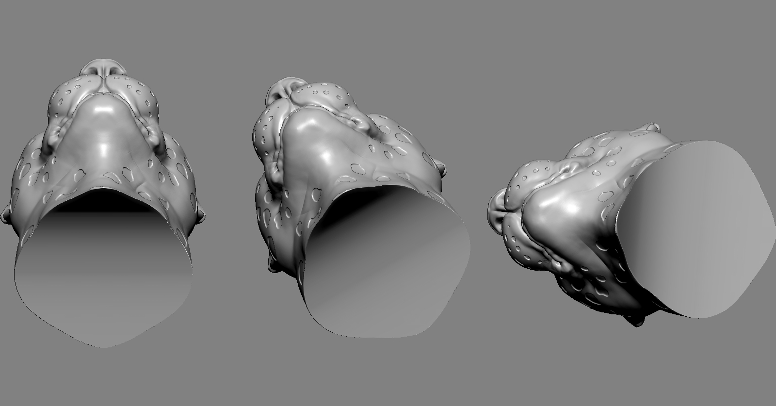 STL file Leopard Head 🐆・3D printing model to download・Cults