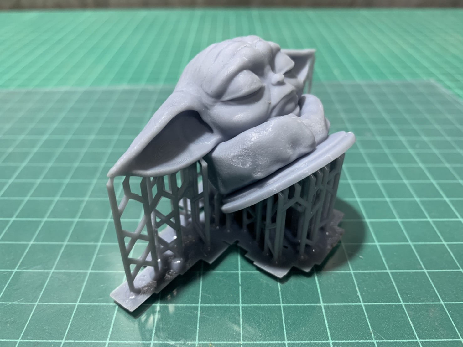 3D print Yoda Sleep・Cults