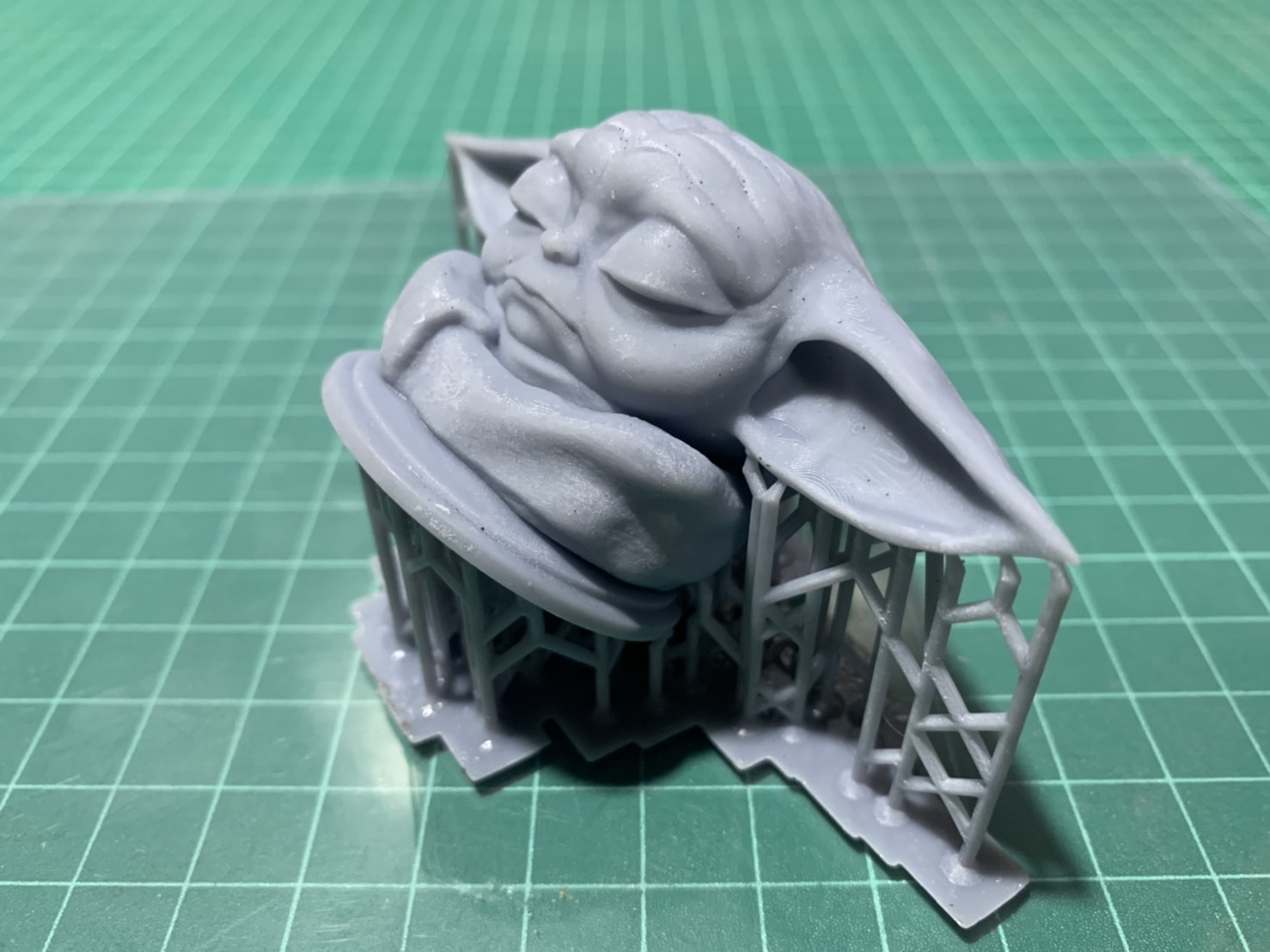 3D print Yoda Sleep・Cults