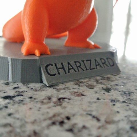 Download free STL file Charizard Statue with Stand • 3D printer object ...
