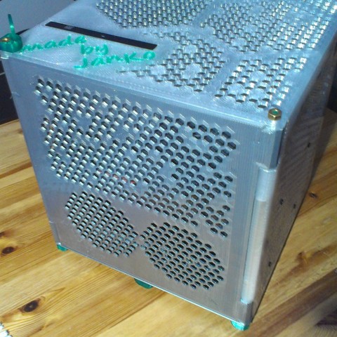 Download STL file PC Case mini ITX • 3D printing object ・ Cults