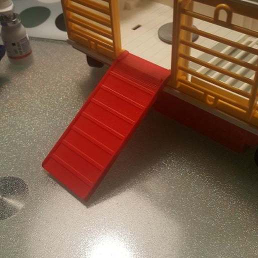 Download STL file access ramp cirque playmobil 3514 • Design to 3D ...