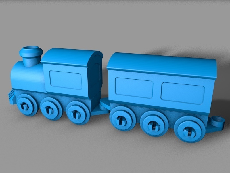 Archivo STL gratis Locomotora・Diseño por impresión en 3D para descargar ...