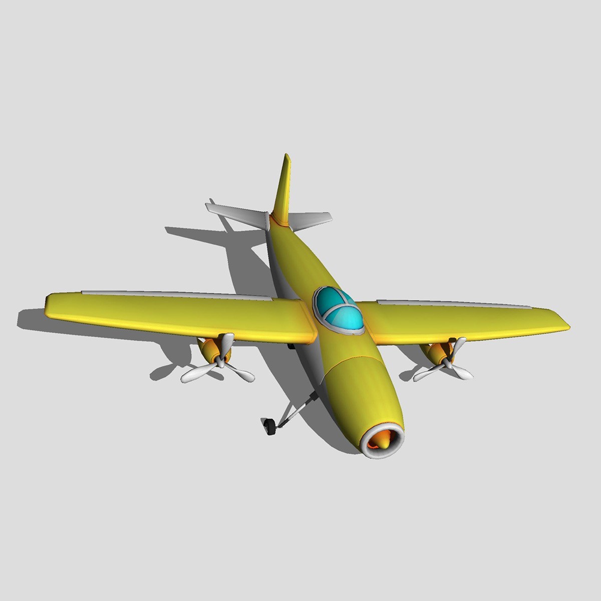 3D file Jet Plane・3D printable design to download・Cults
