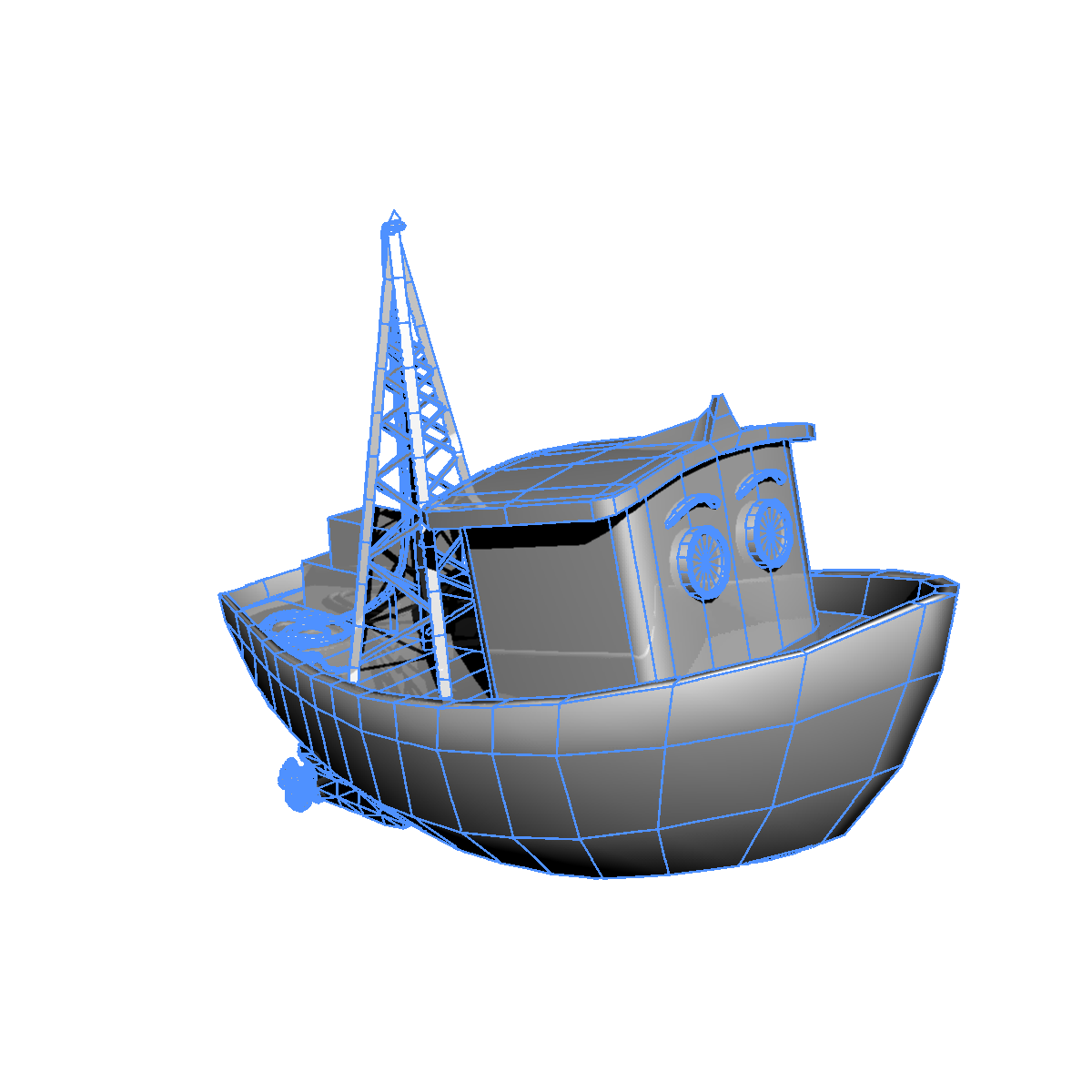 3D file cargo boat・3D printing design to download・Cults