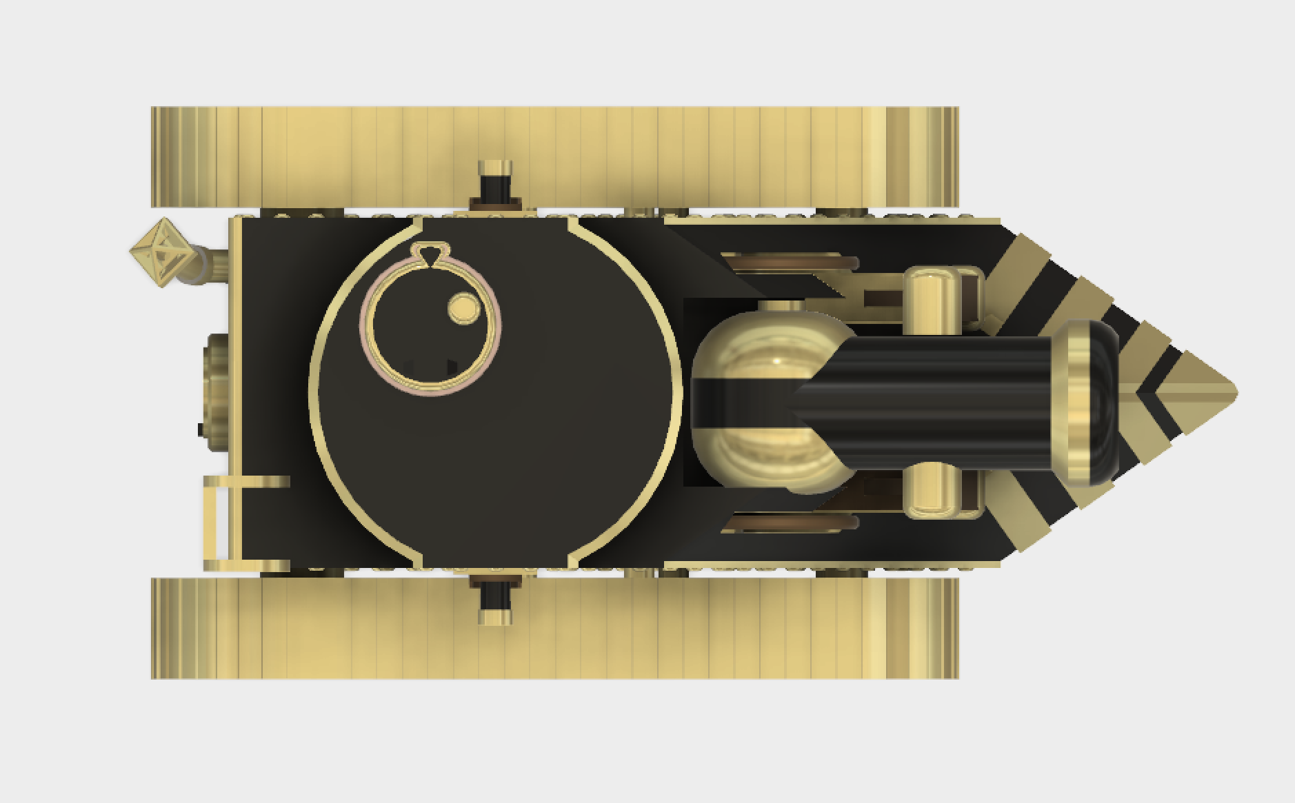 Archivo STL Steampunk Tank | Tri-Cannon | (Archivo .STL)・Idea de ...