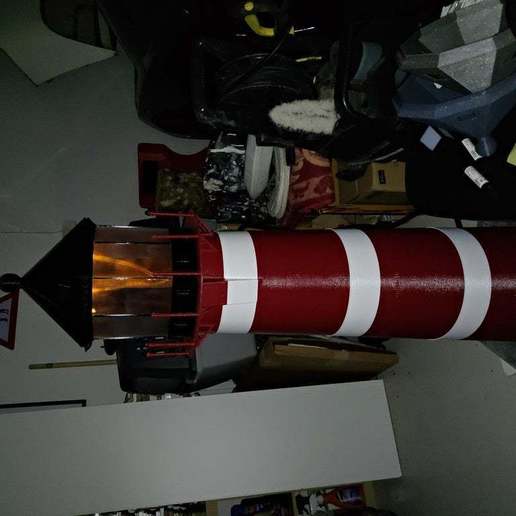 Download free STL file Lighthouse (fyr) from Närsholmen in Gotland ...