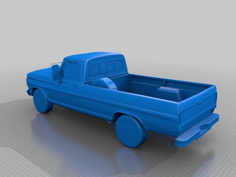 Archivo 3D gratis Ford F100 1962 🚙・Objeto de impresión 3D para ...