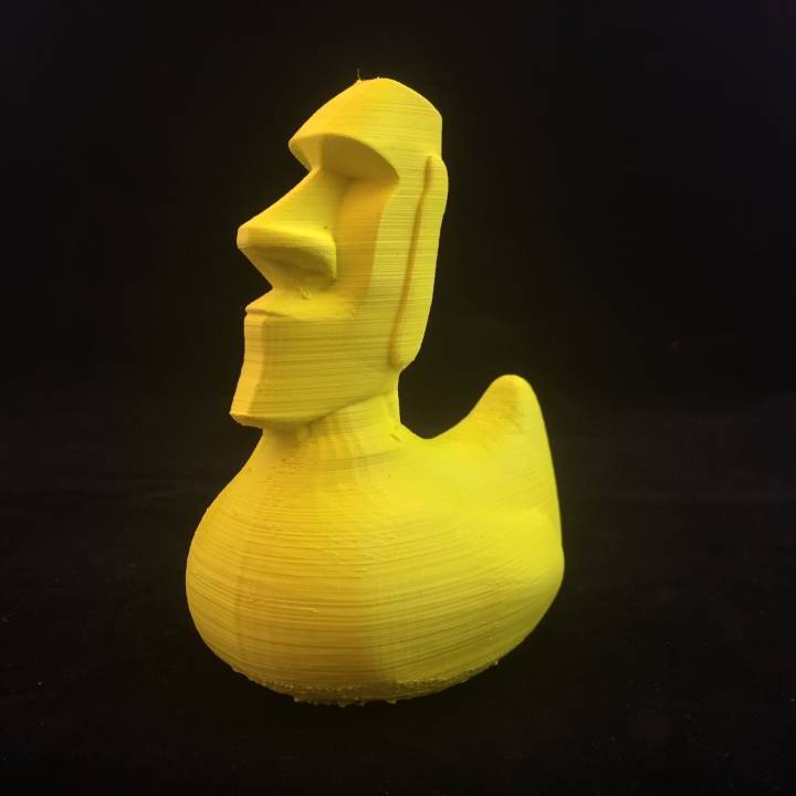 Free STL file Easter Island Rubber Duck・Object to download and to 3D ...