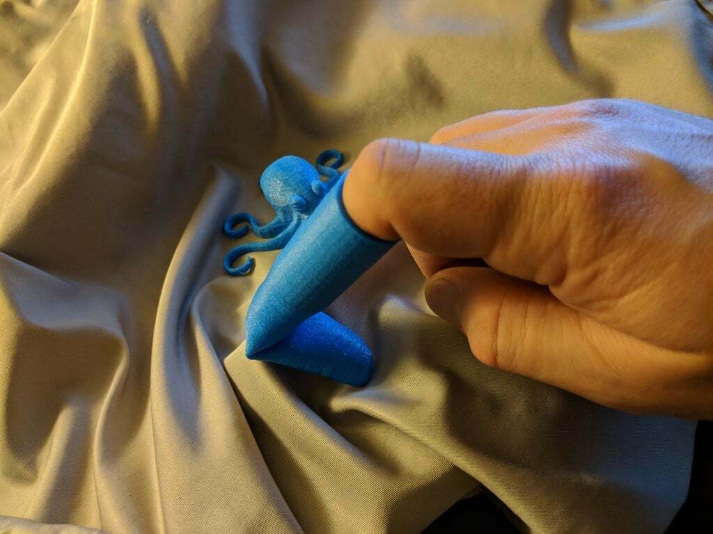 Fichier STL gratuit TPU flexible Finglonger・Modèle pour imprimante 3D à ...