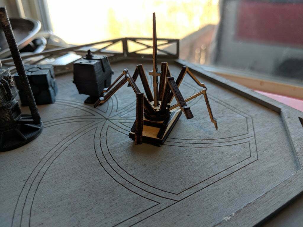 Free SVG file Star Wars Legion scale Treadwell Droid ⭐・3D printable ...