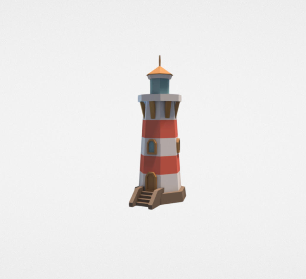 Download free OBJ file Lighthouse • 3D printing template ・ Cults