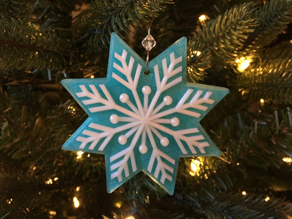 Free 3D file Dual/Multi Material Christmas Tree Ornaments 🎄・3D print ...