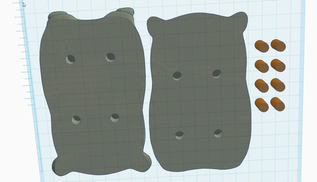 Archivo 3d Gratis Go Gopher Golang Mascot Split In Half For Ez Fdm 