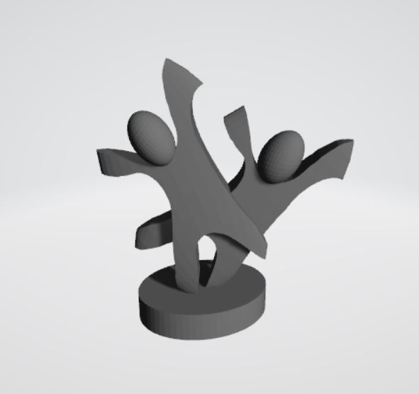 Free STL file Award trophy winner growth appreciation progress theme ...