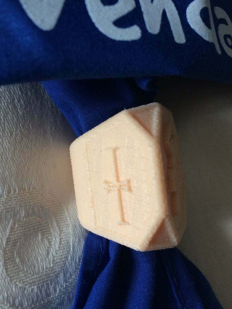 Free STL file templar neckerchief・Object to download and to 3D print・Cults