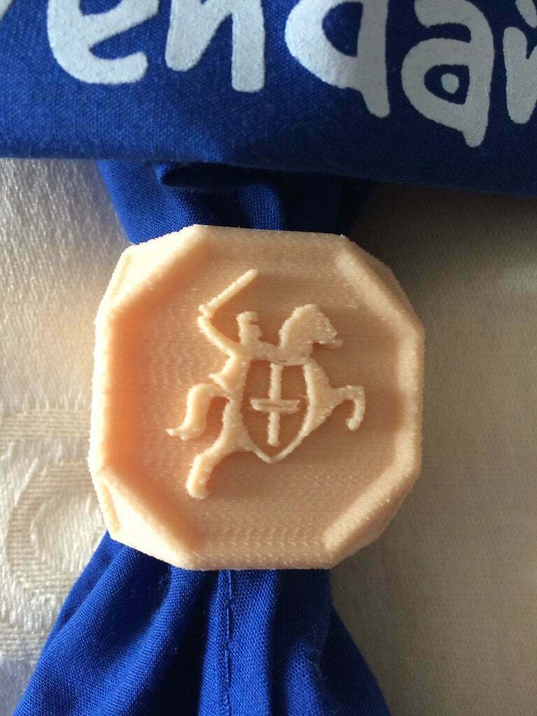 Free STL file templar neckerchief・Object to download and to 3D print・Cults