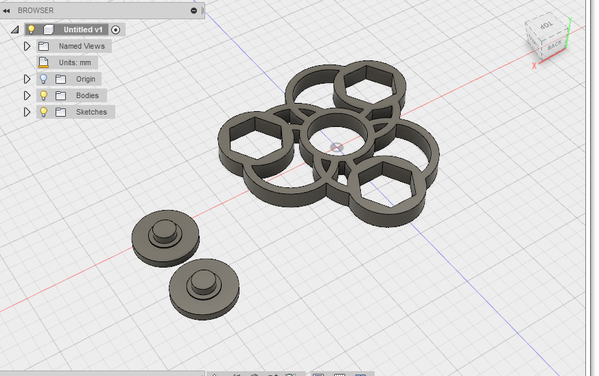 STL file fidget spinner・Template to download and 3D print・Cults
