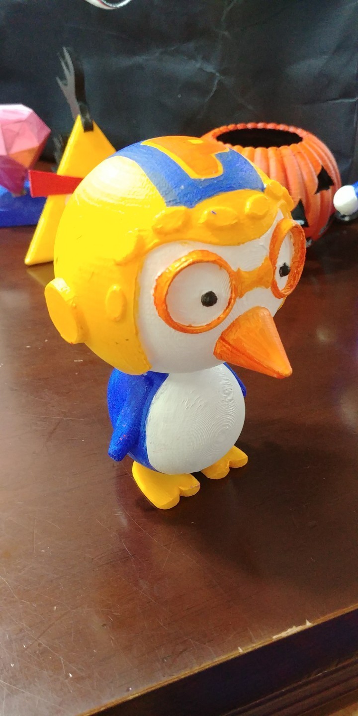 Archivo STL personaje pororo-animación・Plan para descargar y imprimir ...