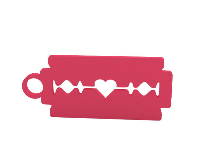 STL file Keychain・Model to download and 3D print・Cults