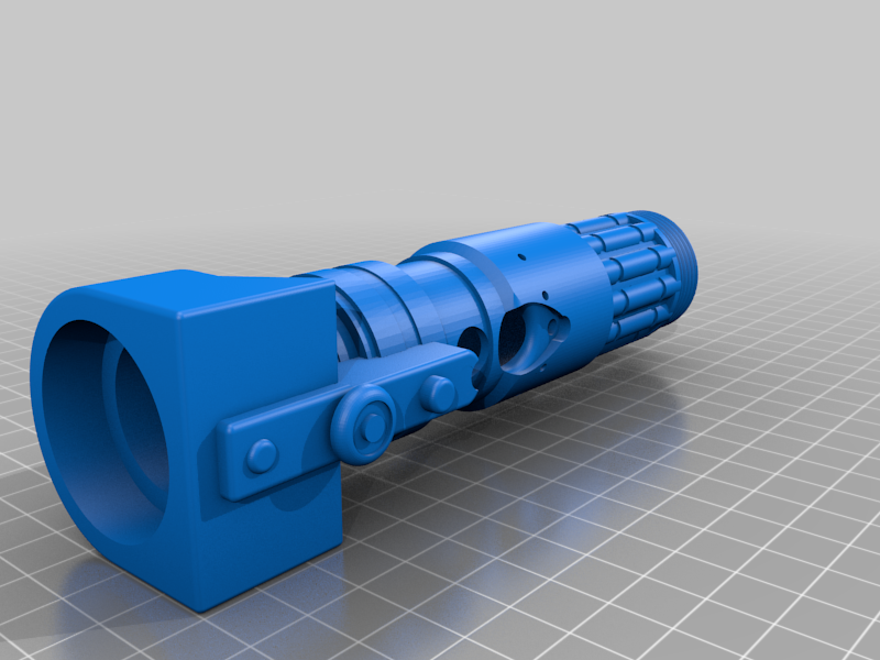 STL file Dark Rey Lightsaber Xenopixel COMPATIBLE star wars ⭐・3D ...