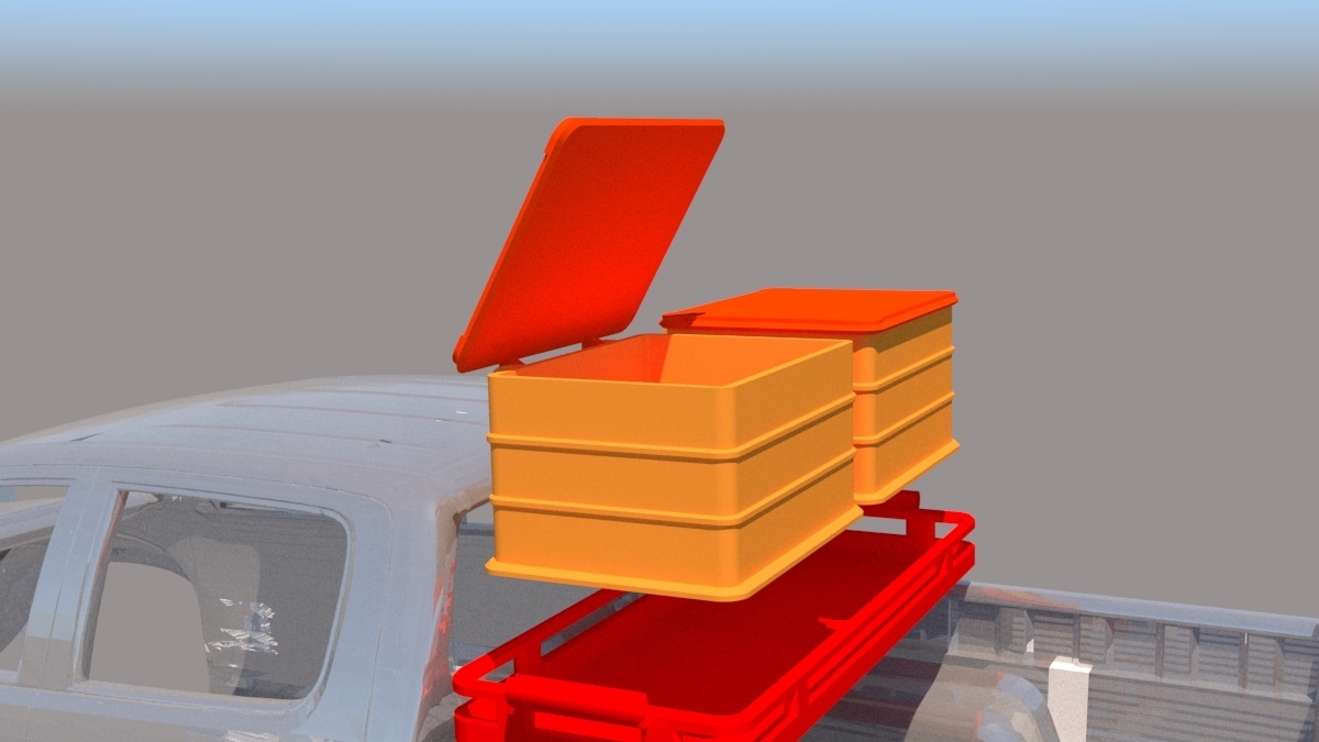 Free STL file Box for Toyota Hilux Arctic Truck 📦・3D printable model to ...