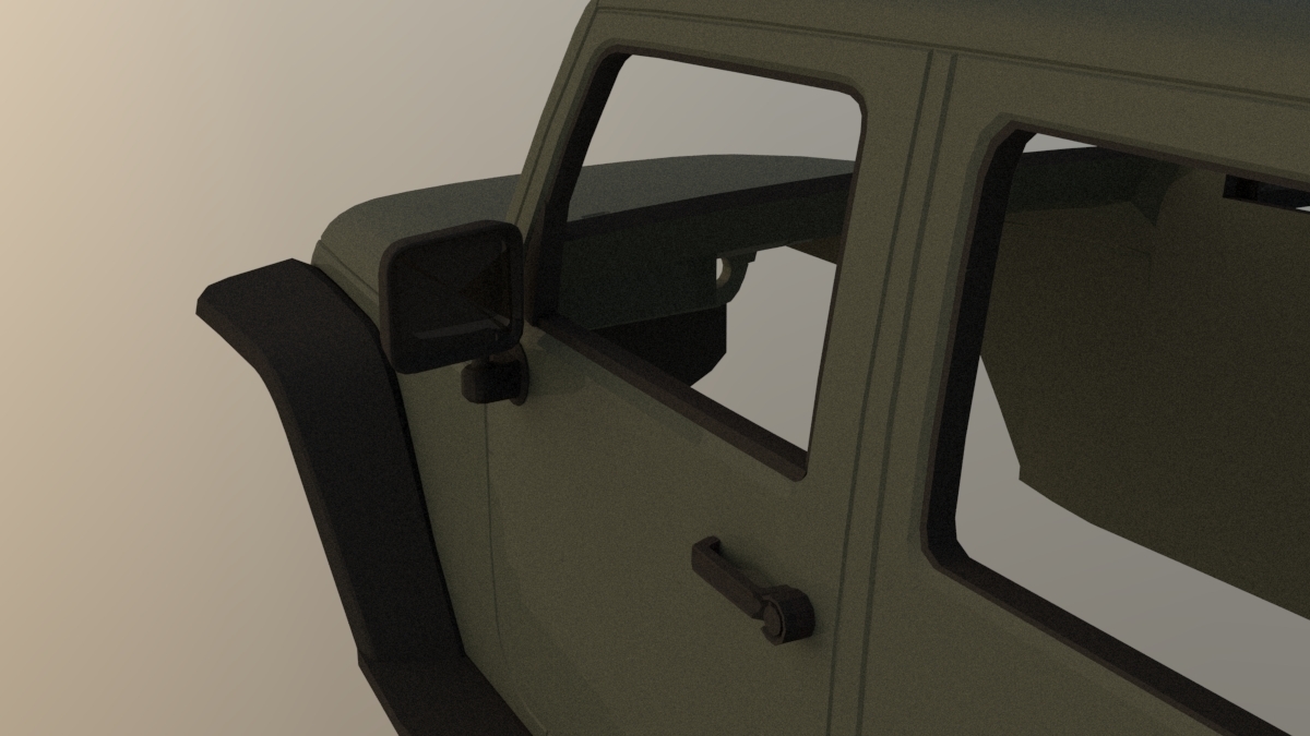 STL file Jeep Wrangler Unlimited 2003・3D printable model to download・Cults