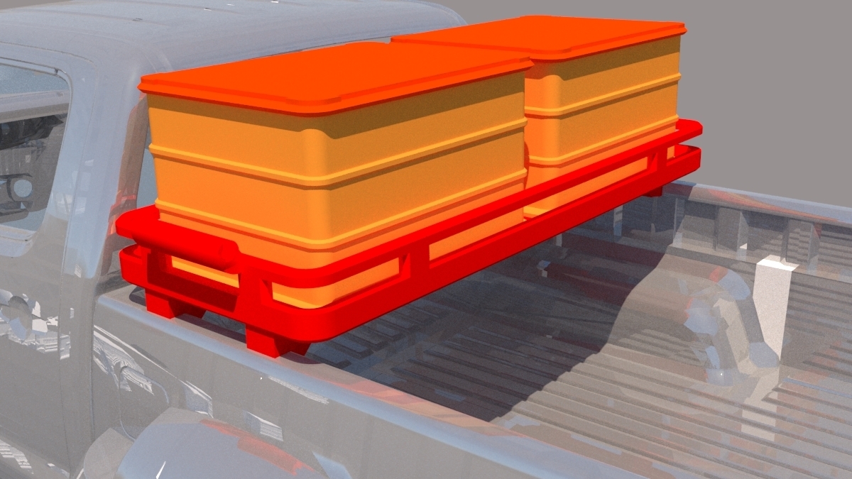 Free STL file Box for Toyota Hilux Arctic Truck 📦・3D printable model to ...